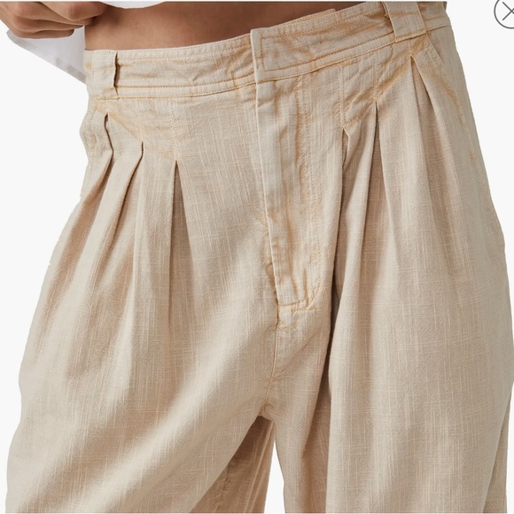 Free People | Pants & Jumpsuits | Nwt Free People Lotta Love Pleated ...